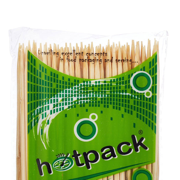 100 pkt x 100 pcs 6 Inch Disposable Bamboo Skewer – hotpack.com.sa